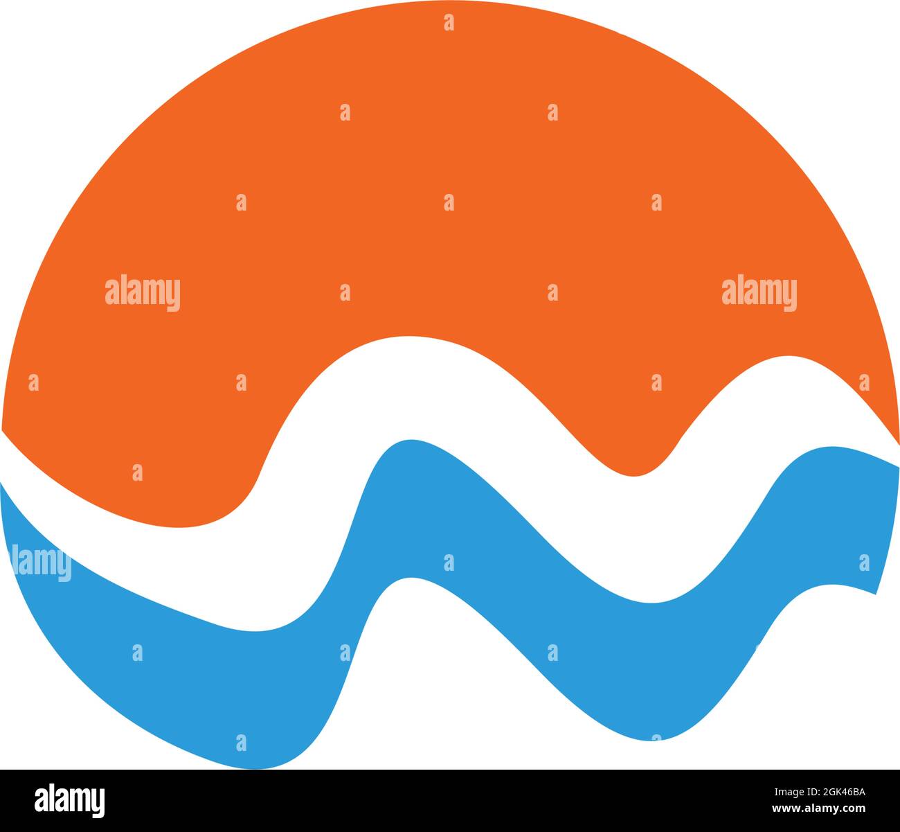 Wave icon logo design inspiration vector template Stock Vector Image ...