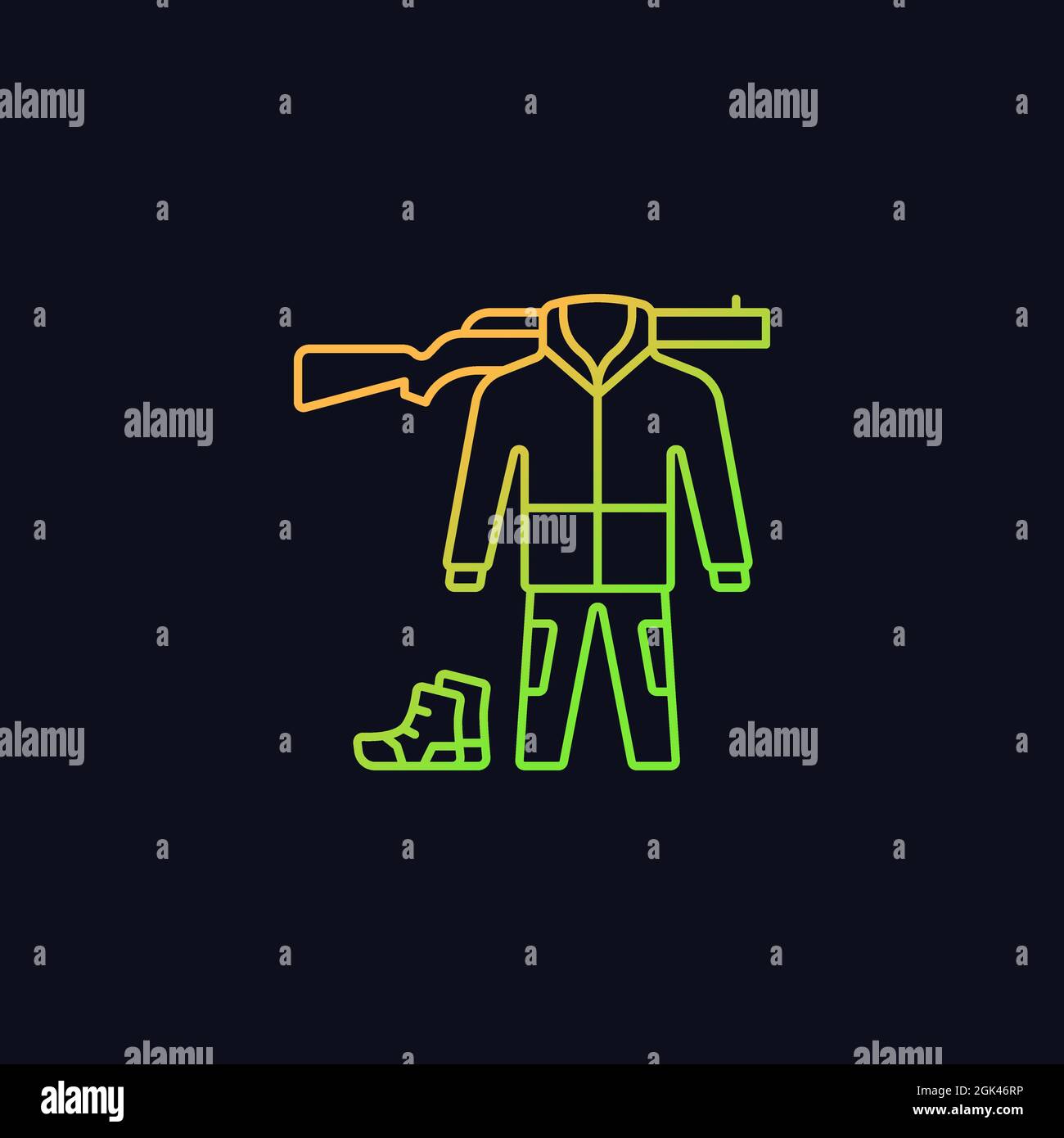 Hunting gear Stock Vector Images - Alamy
