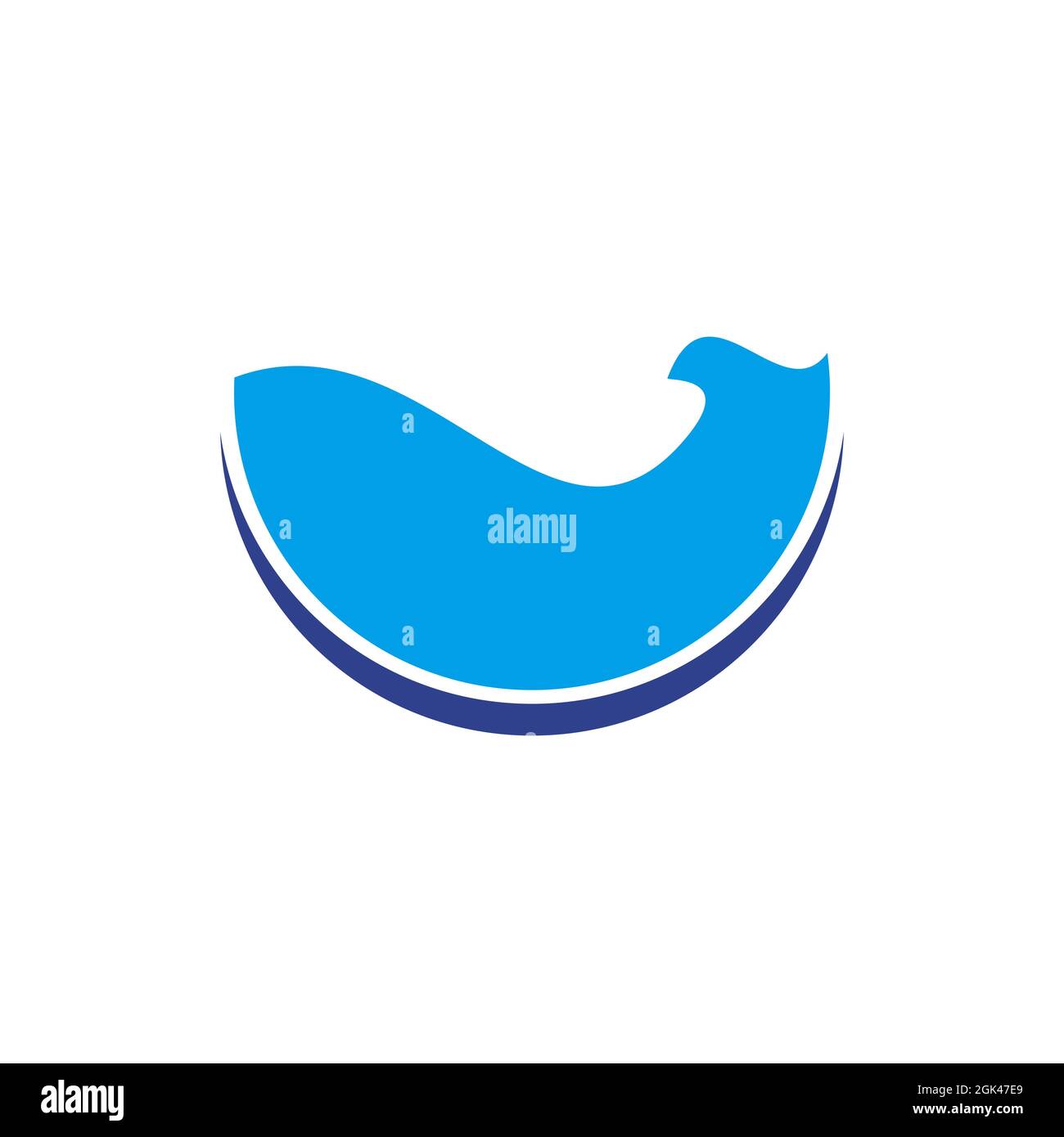 Wave icon logo design inspiration vector template Stock Vector Image ...