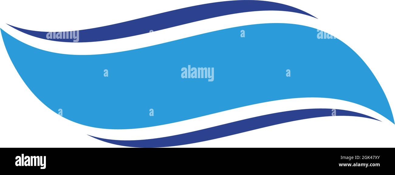 Wave icon logo design inspiration vector template Stock Vector Image ...