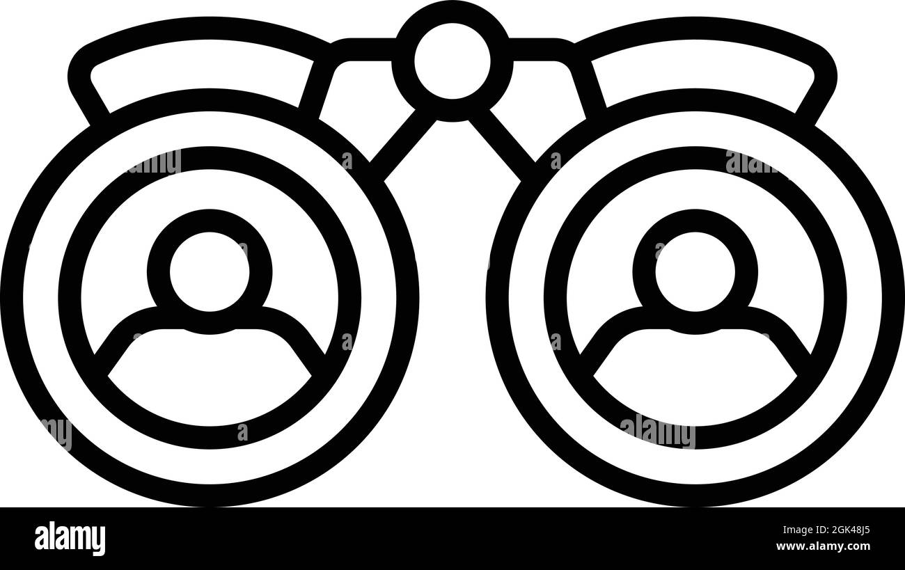 Man With Binoculars Icon