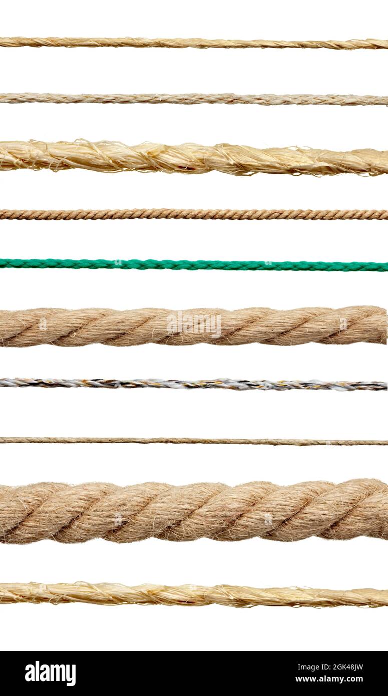 string rope cord cable line Stock Photo - Alamy