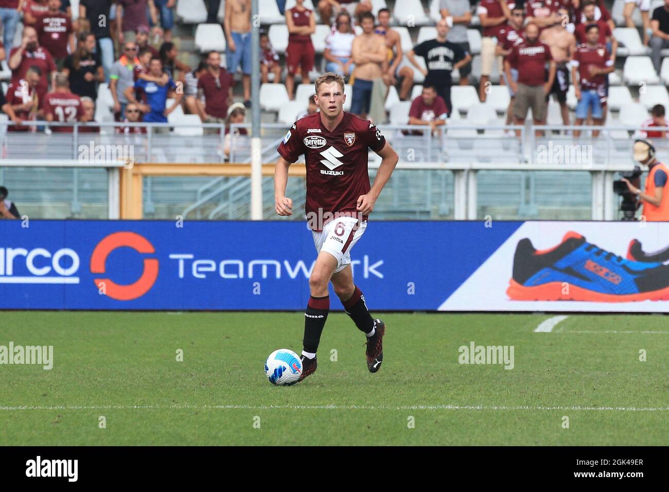 David Zima (Torino FC) during Torino FC vs US Salernitana, Italian ...