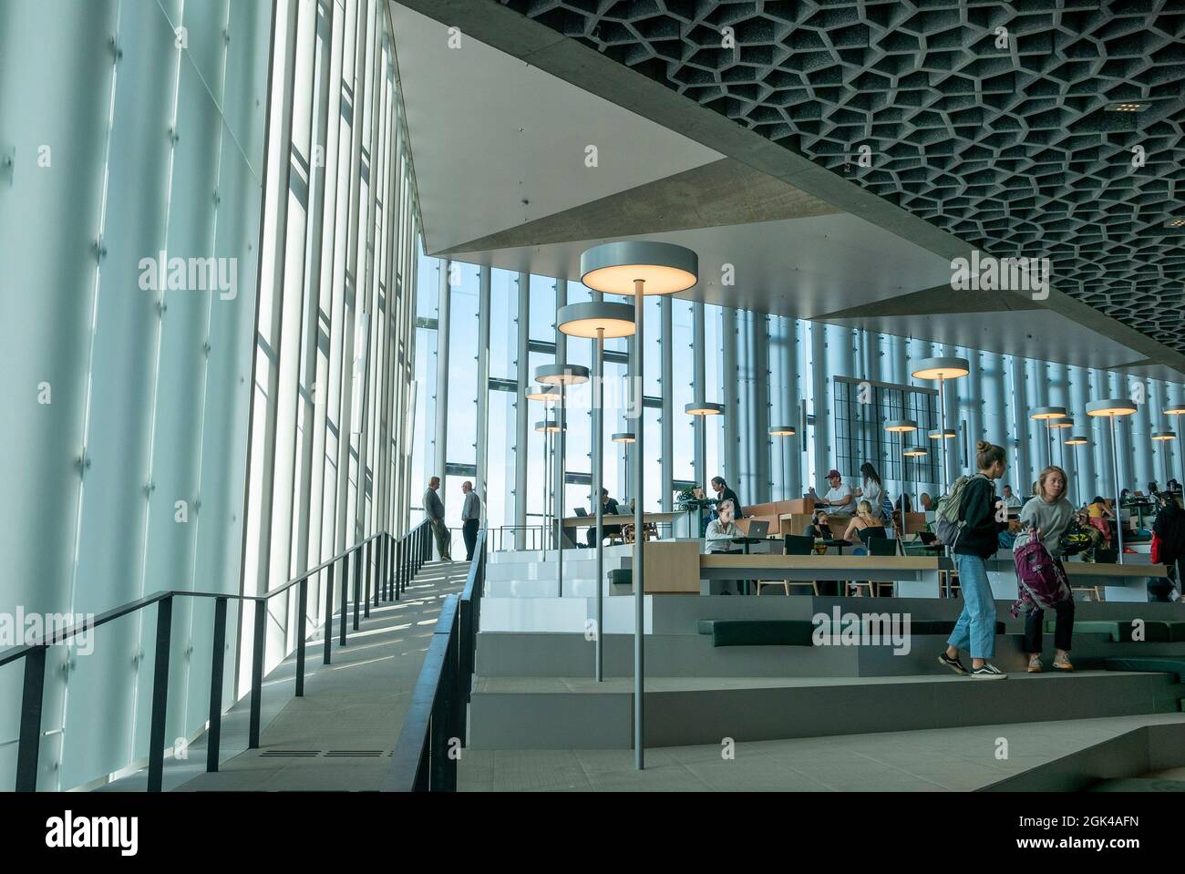 Deichman Bjørvika Oslo Public Library aka Deichman bibliotek in Oslo ...
