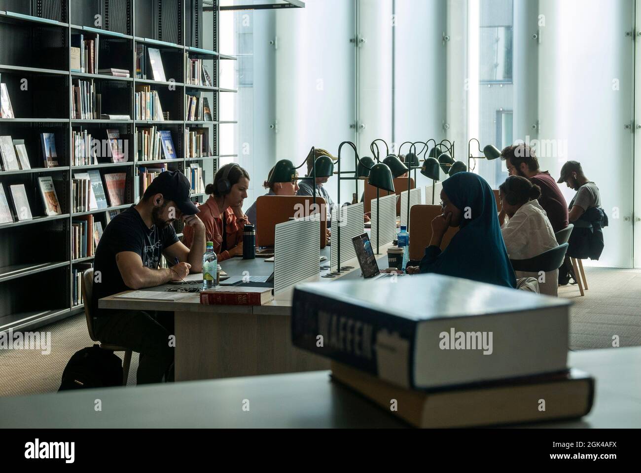 Deichman Bjørvika Oslo Public Library aka Deichman bibliotek in Oslo ...