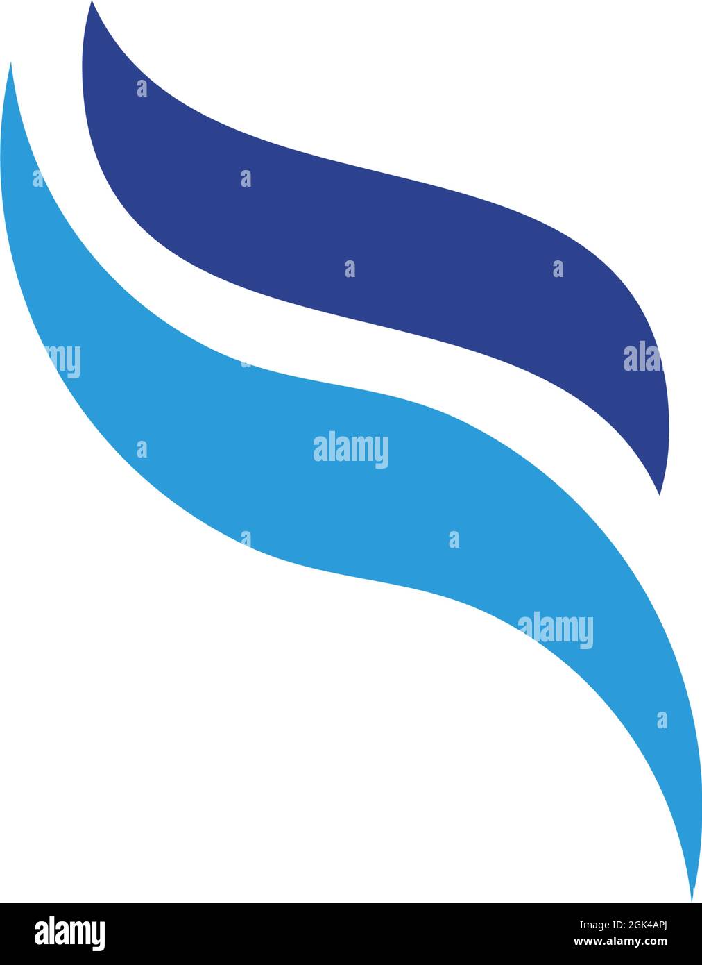 Wave icon logo design inspiration vector template Stock Vector Image ...