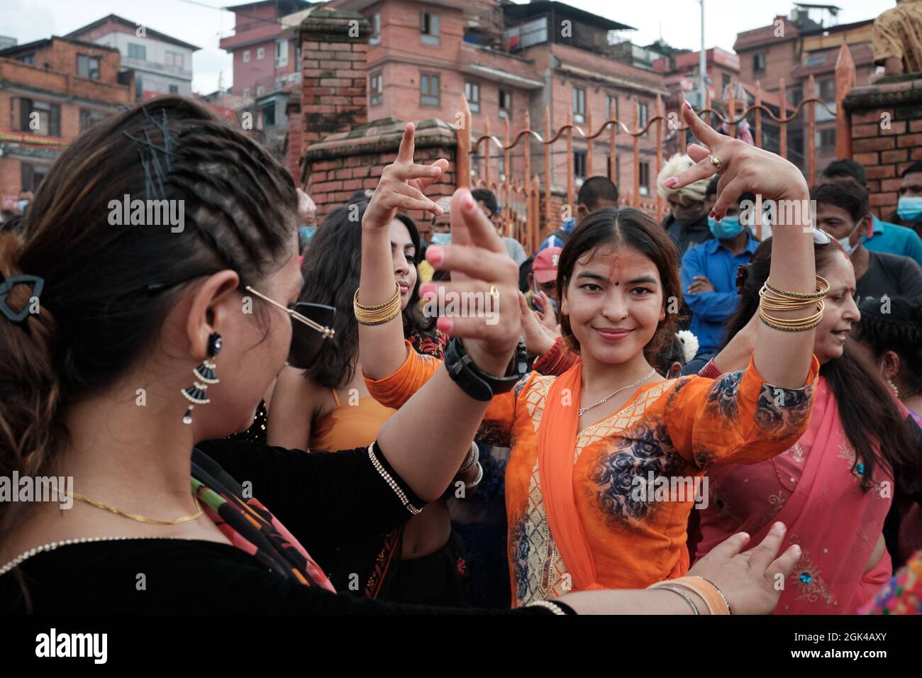 Teej nepal hi-res stock photography and images - Alamy