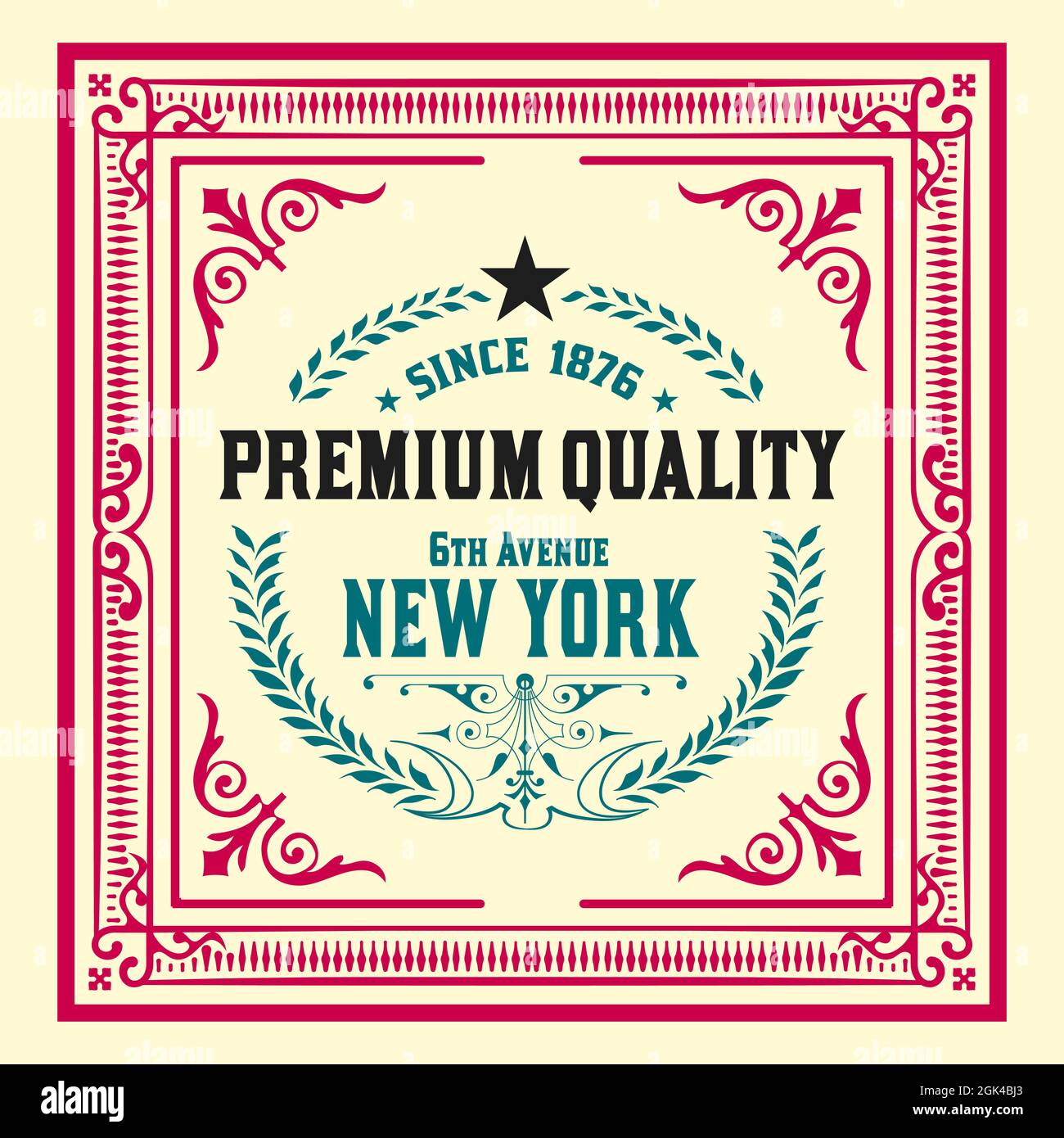 Western card with vintage style Stock Vector Image & Art - Alamy