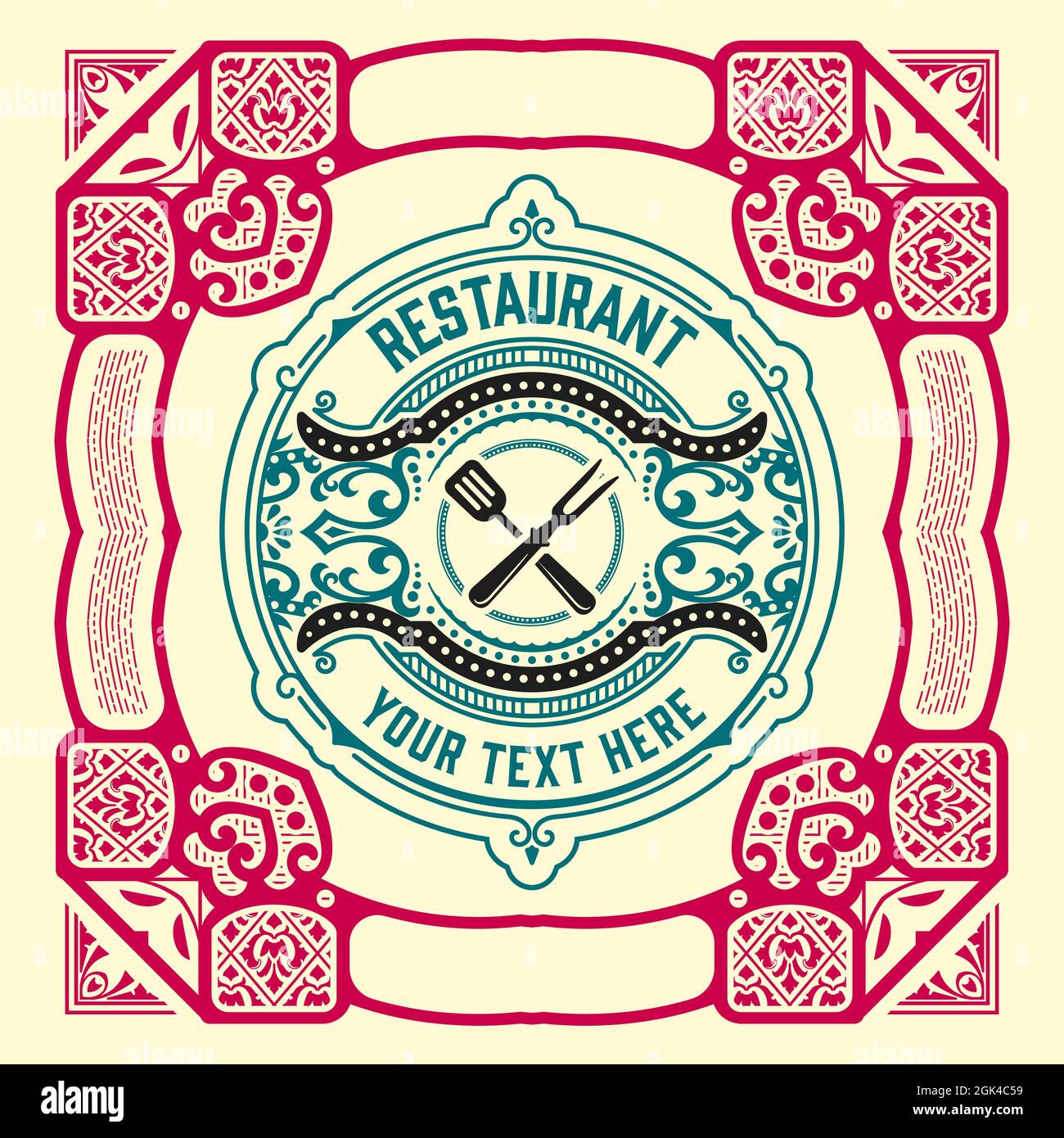 Western card with vintage style Stock Vector Image & Art - Alamy