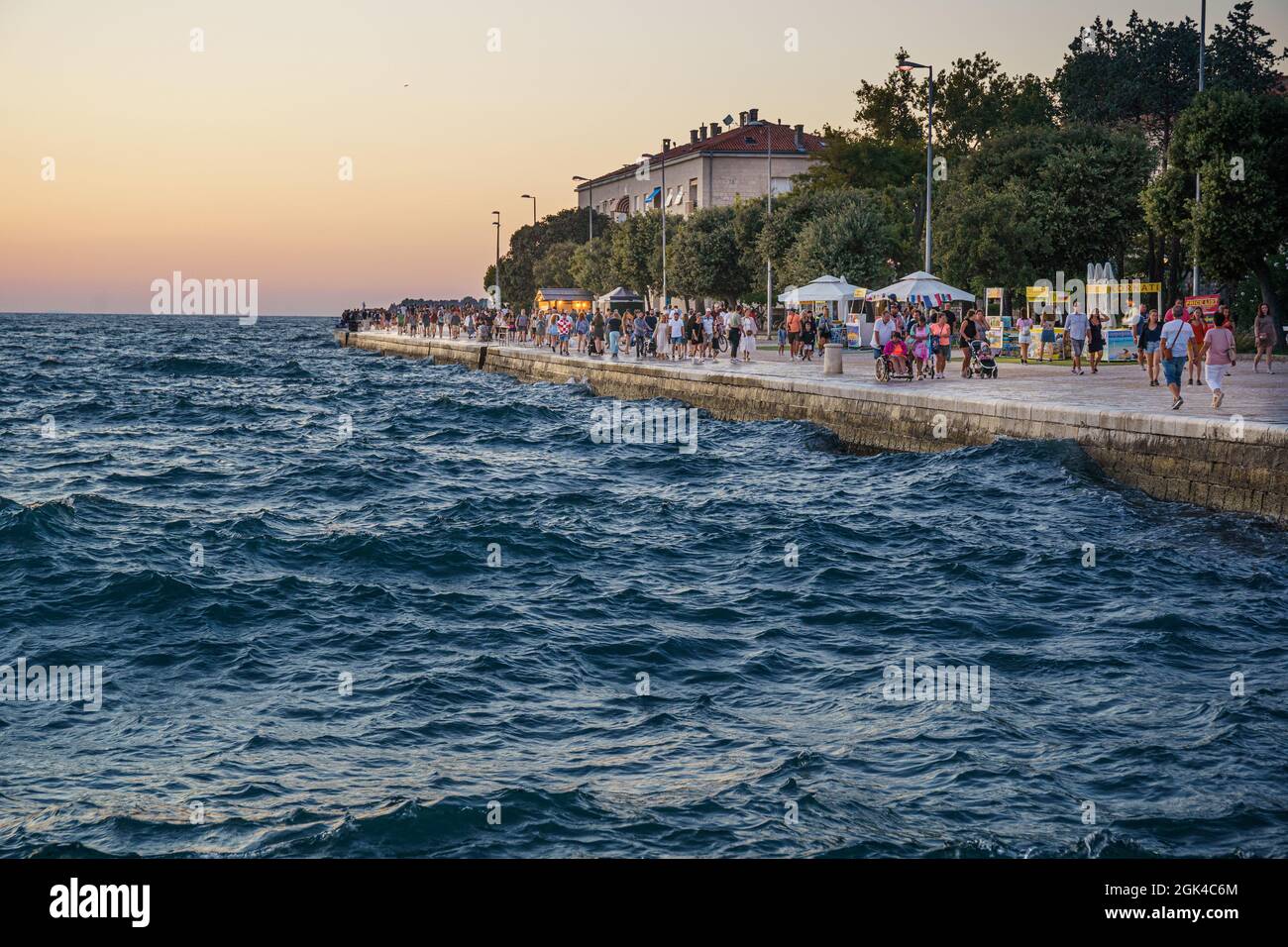 Zadar, a city on Croatia’s Dalmatian coast, is known for the Roman and ...