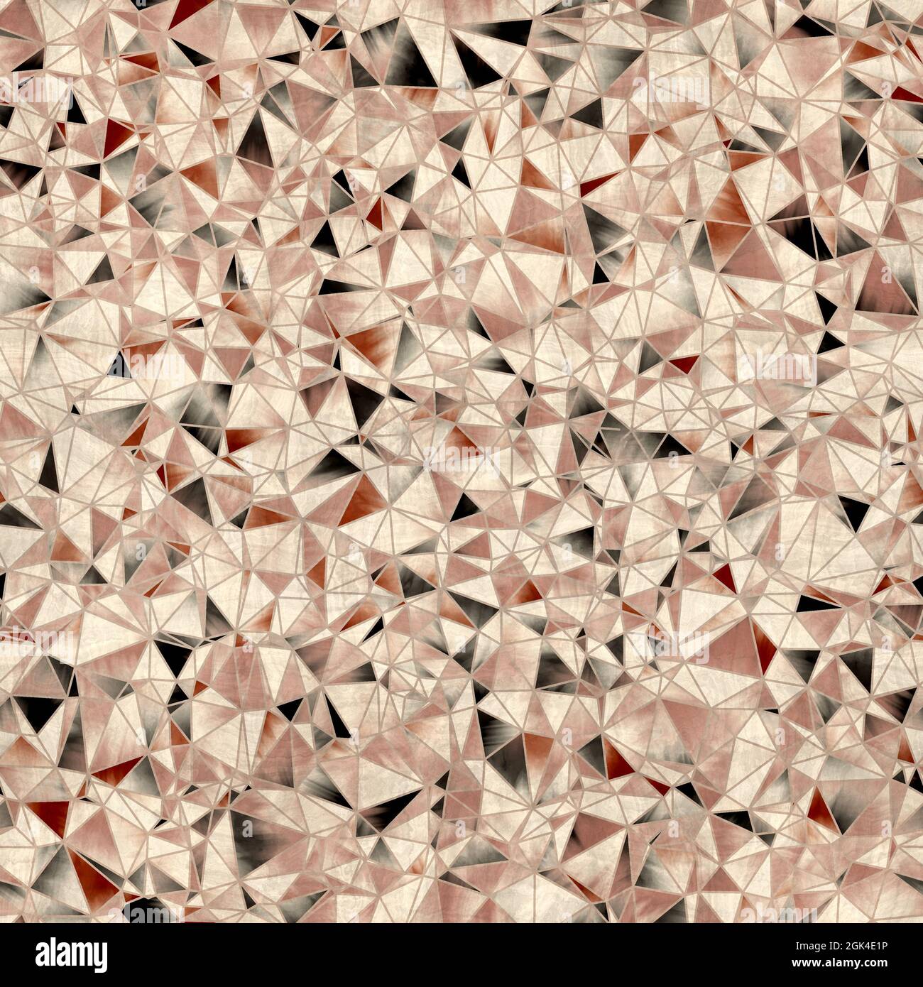 Seamless random triangle pattern for surface pattern and print Stock ...