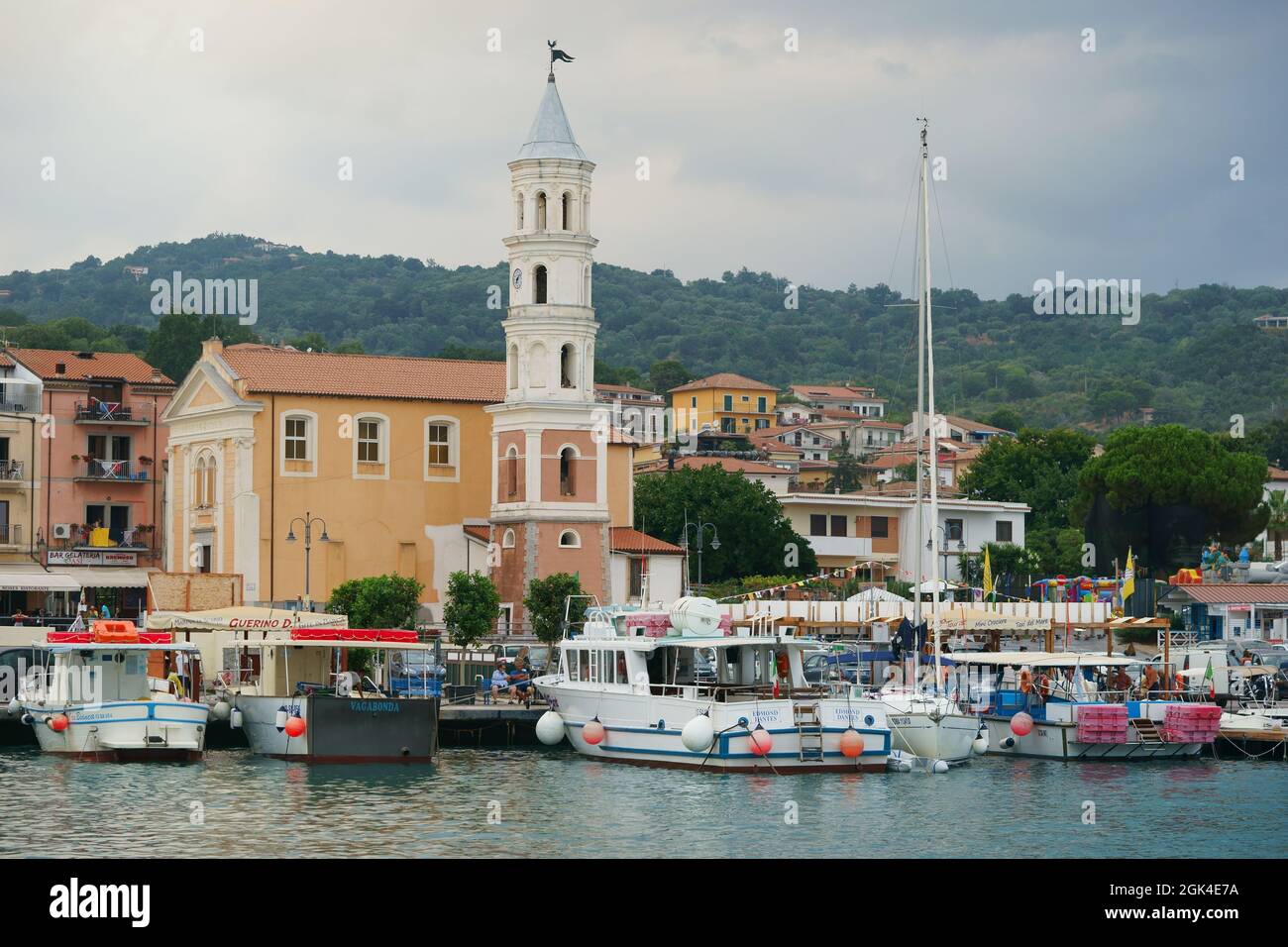 Port of Scario, Cilento, Salerno province, Italy Stock Photo - Alamy