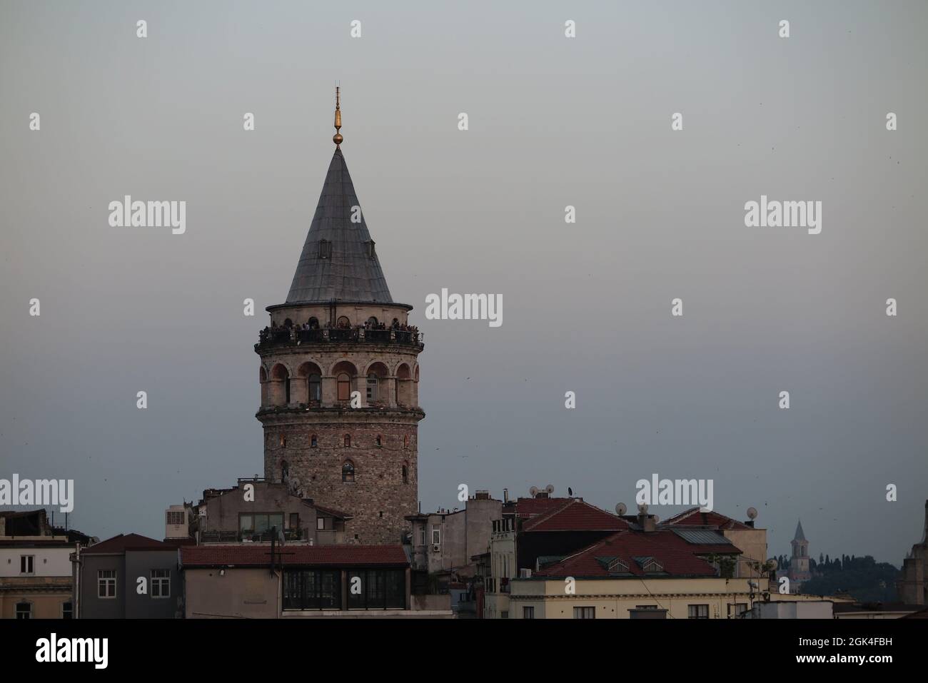 Ancient galata tower hi-res stock photography and images - Alamy