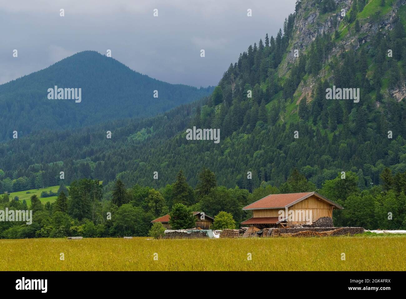Landscape in rural Germany Stock Photo - Alamy