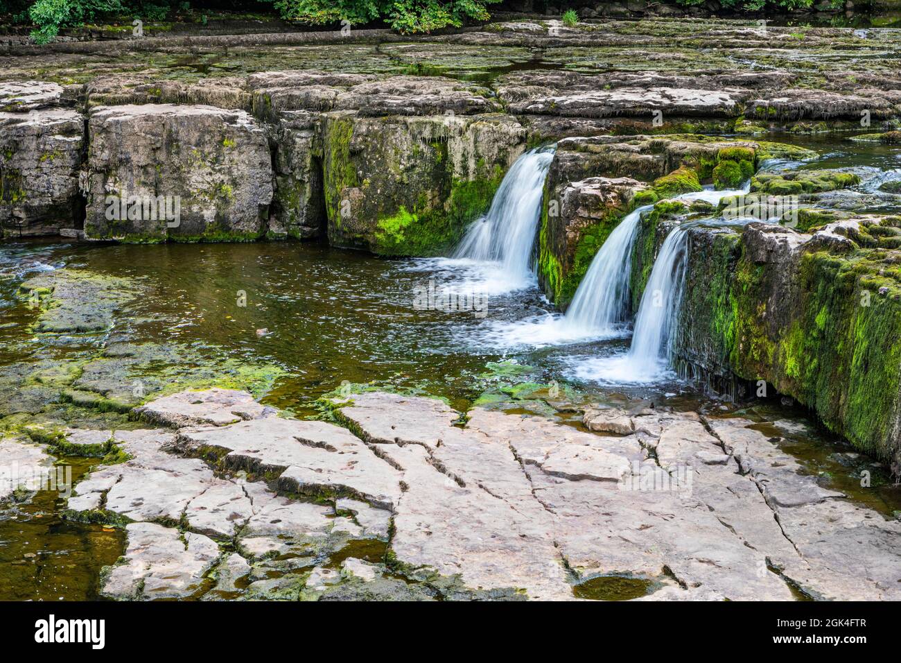 Aysgarth Falls in the Yorkshire Dales Stock Photo - Alamy