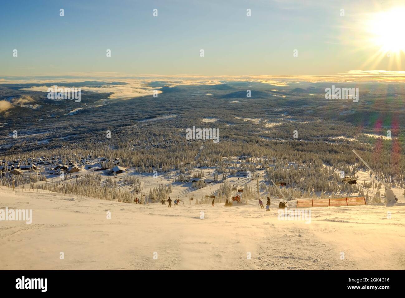 Trysil mountain resort hi-res stock photography and images - Alamy