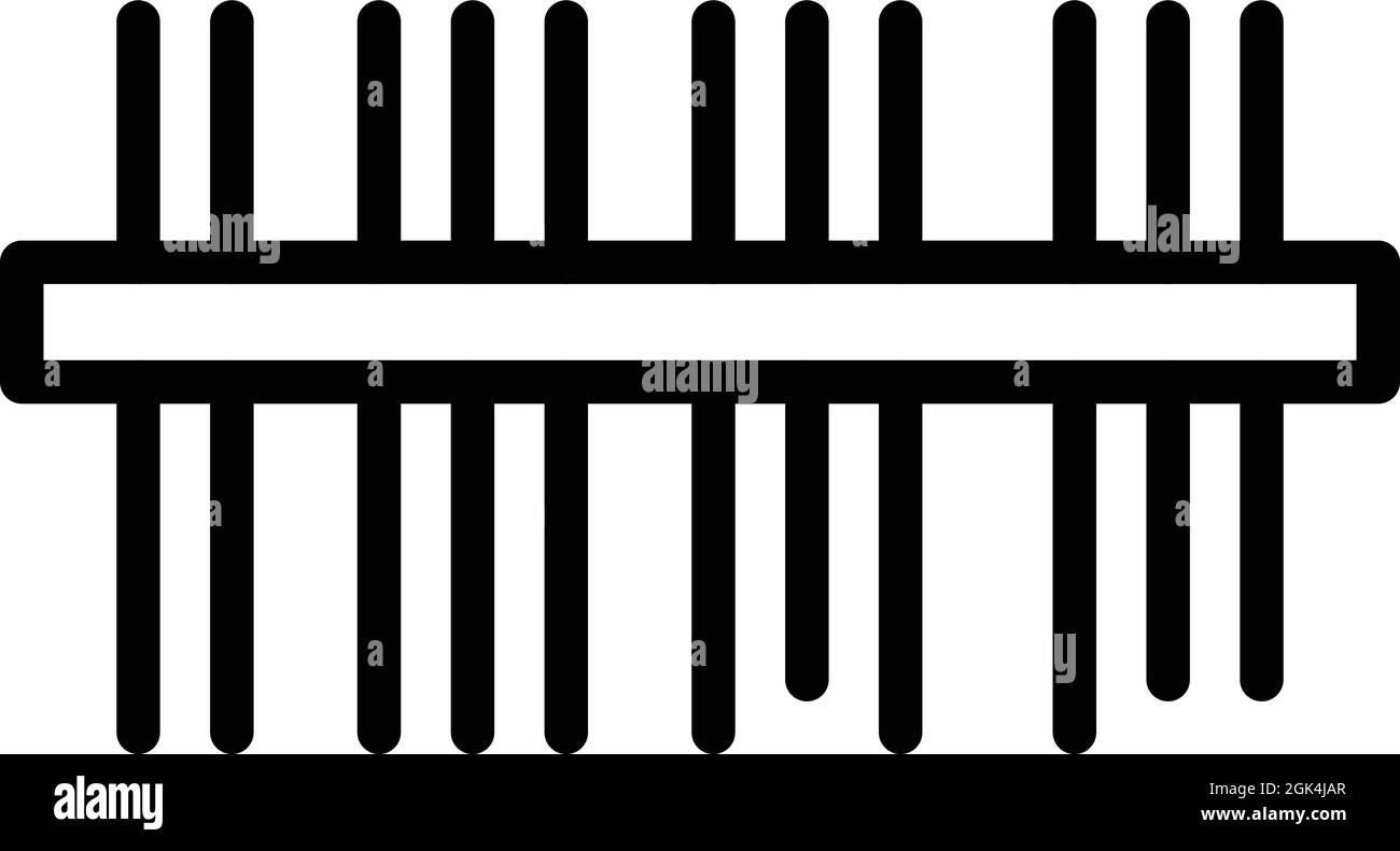Check barcode icon outline vector. Scan code. Qr reader Stock Vector ...