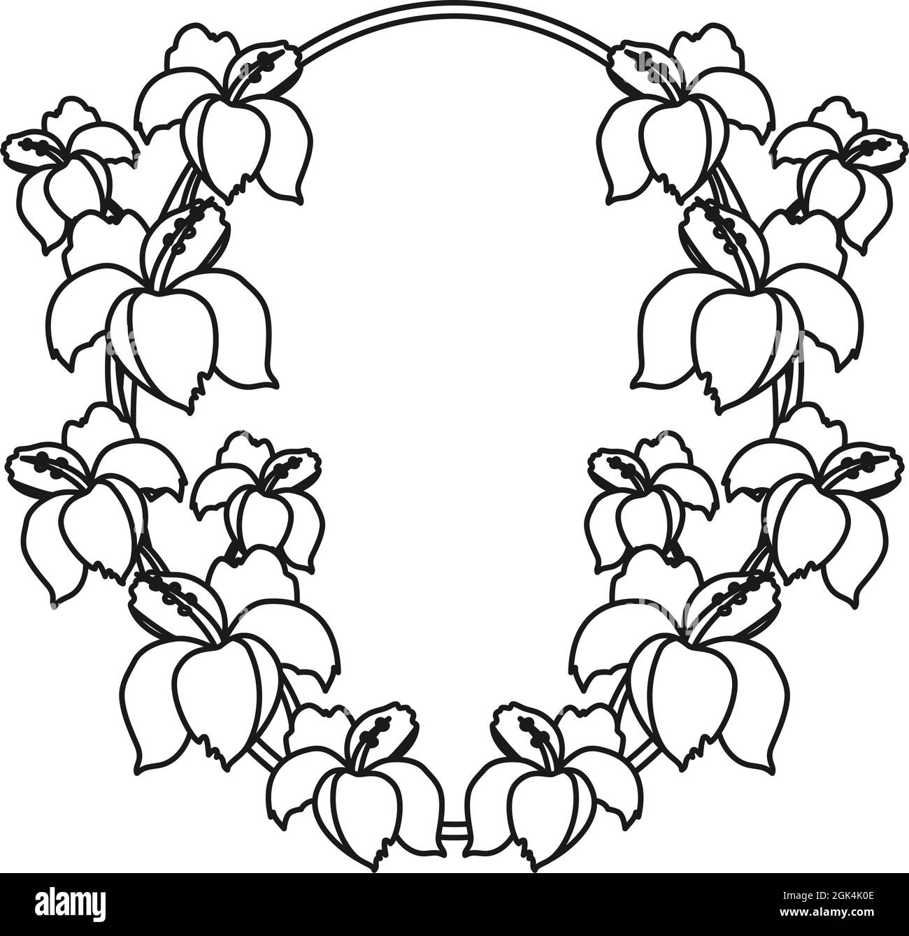 Oval Coloring Page High Resolution Stock Photography and Images - Alamy