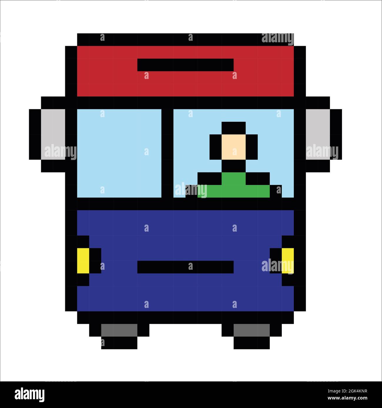 Bus pixel hi-res stock photography and images - Alamy