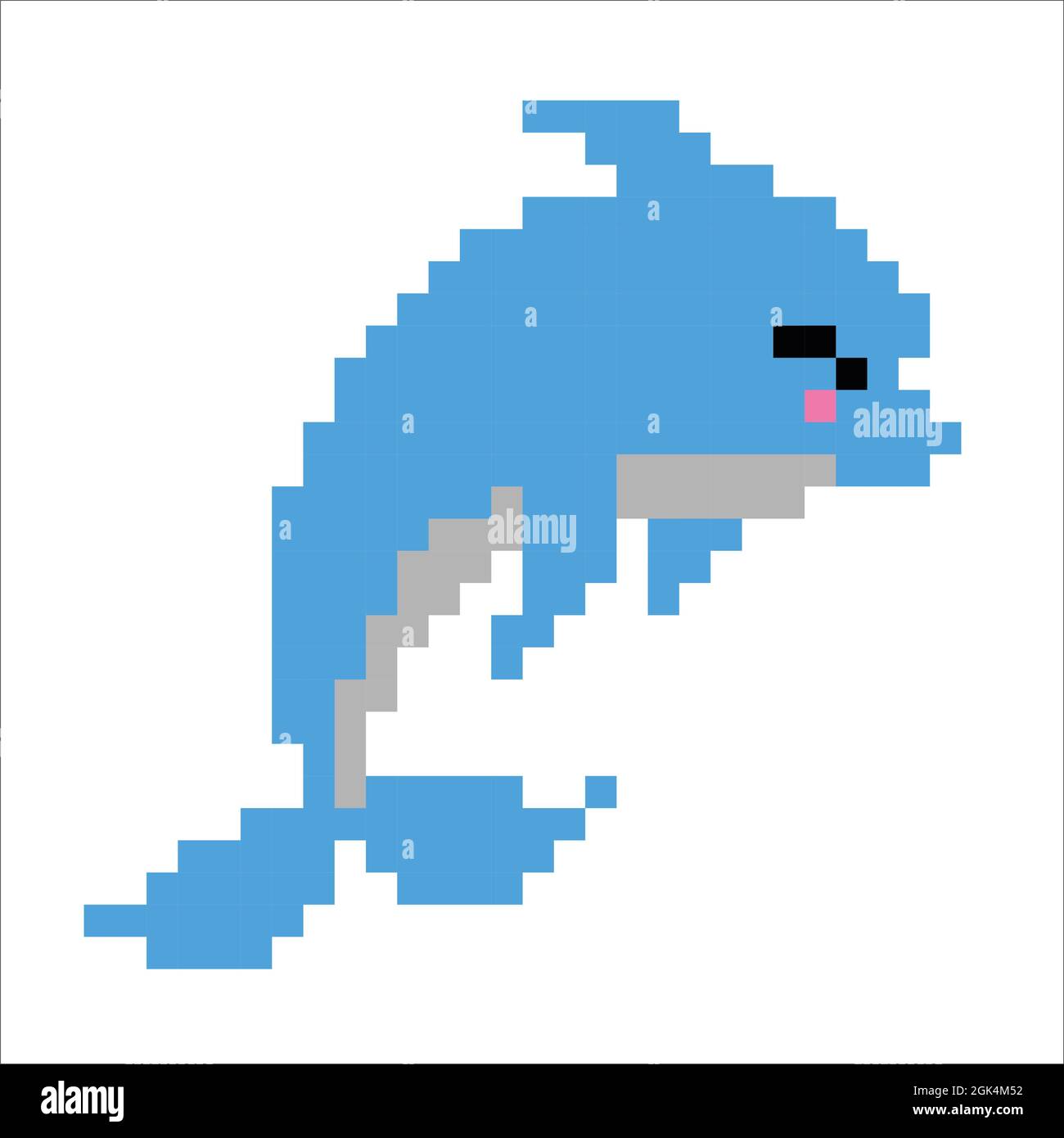 Pixel dolphin hi-res stock photography and images - Alamy