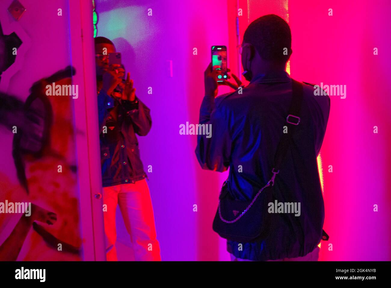 New York, NY, USA. 7th Sep, 2021. Australian denim and streetwear label ...