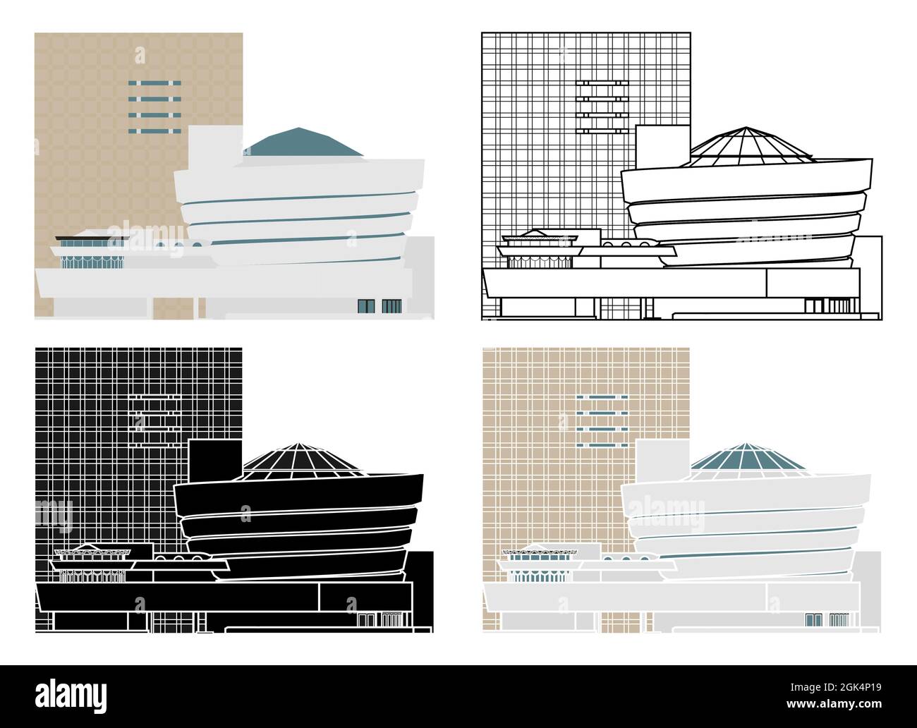 Usa history at museum Stock Vector Images - Alamy