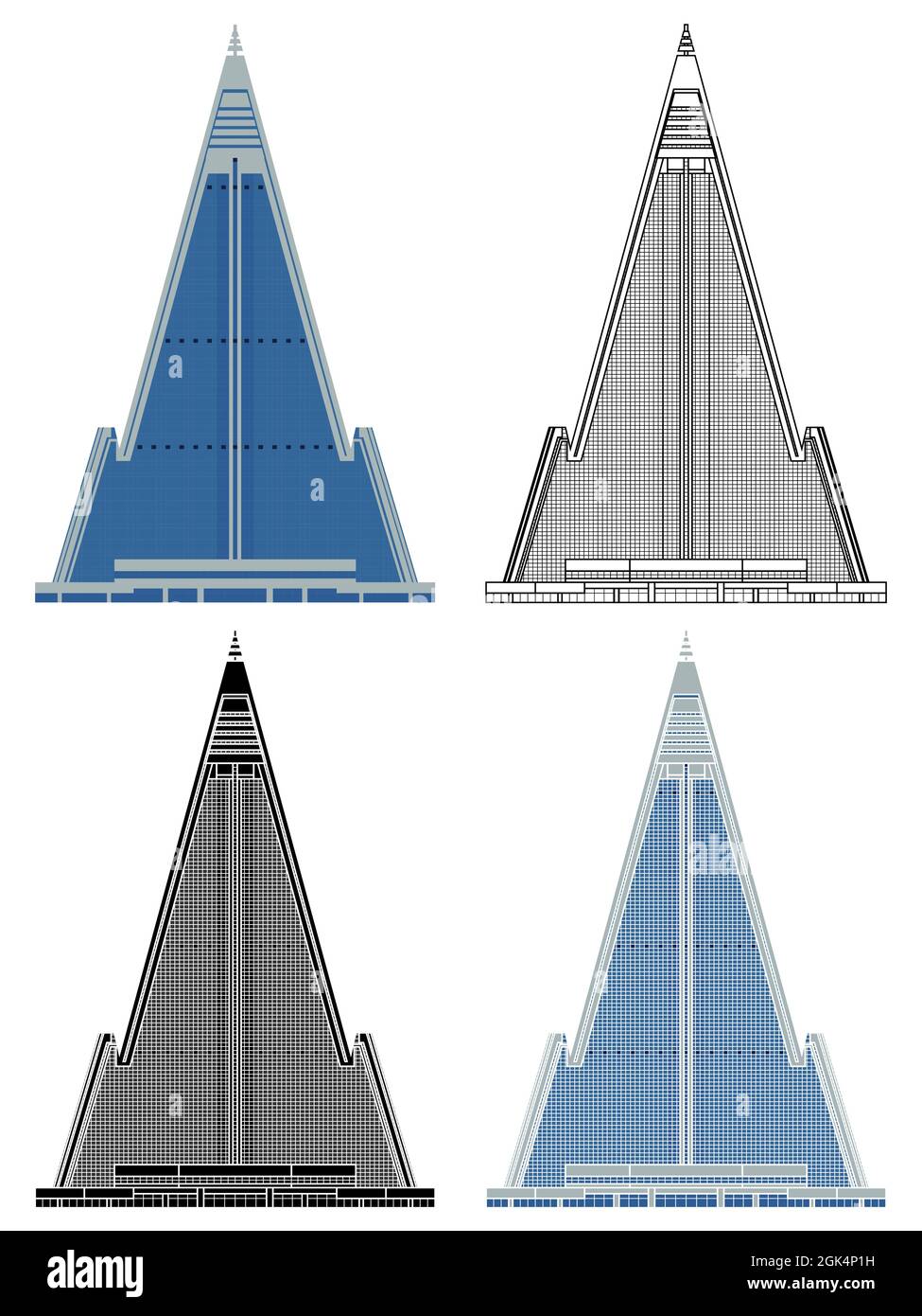Pyongyang capital of north korea Cut Out Stock Images & Pictures - Alamy