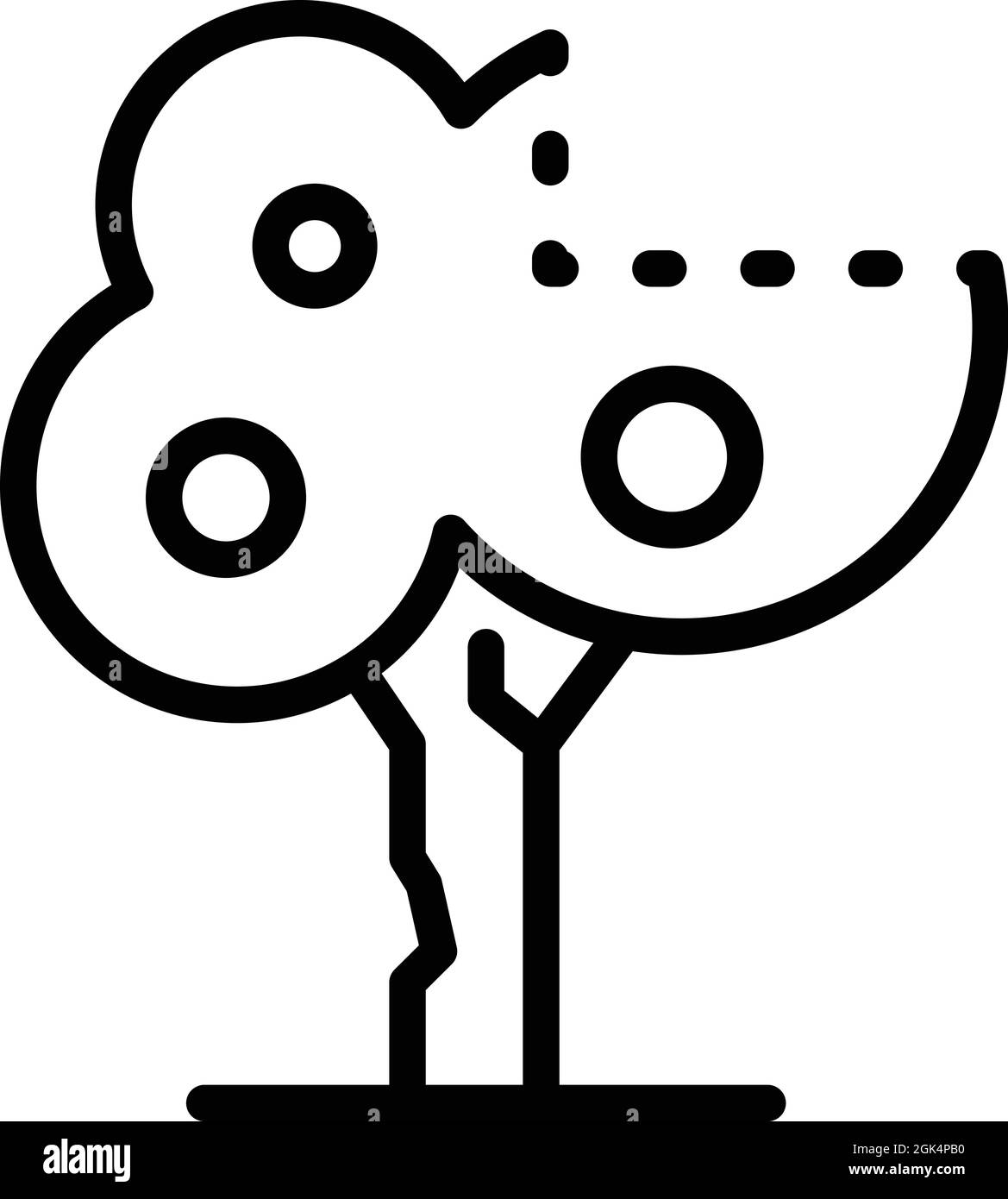 Tree tree climber tree surgeon Stock Vector Images - Alamy