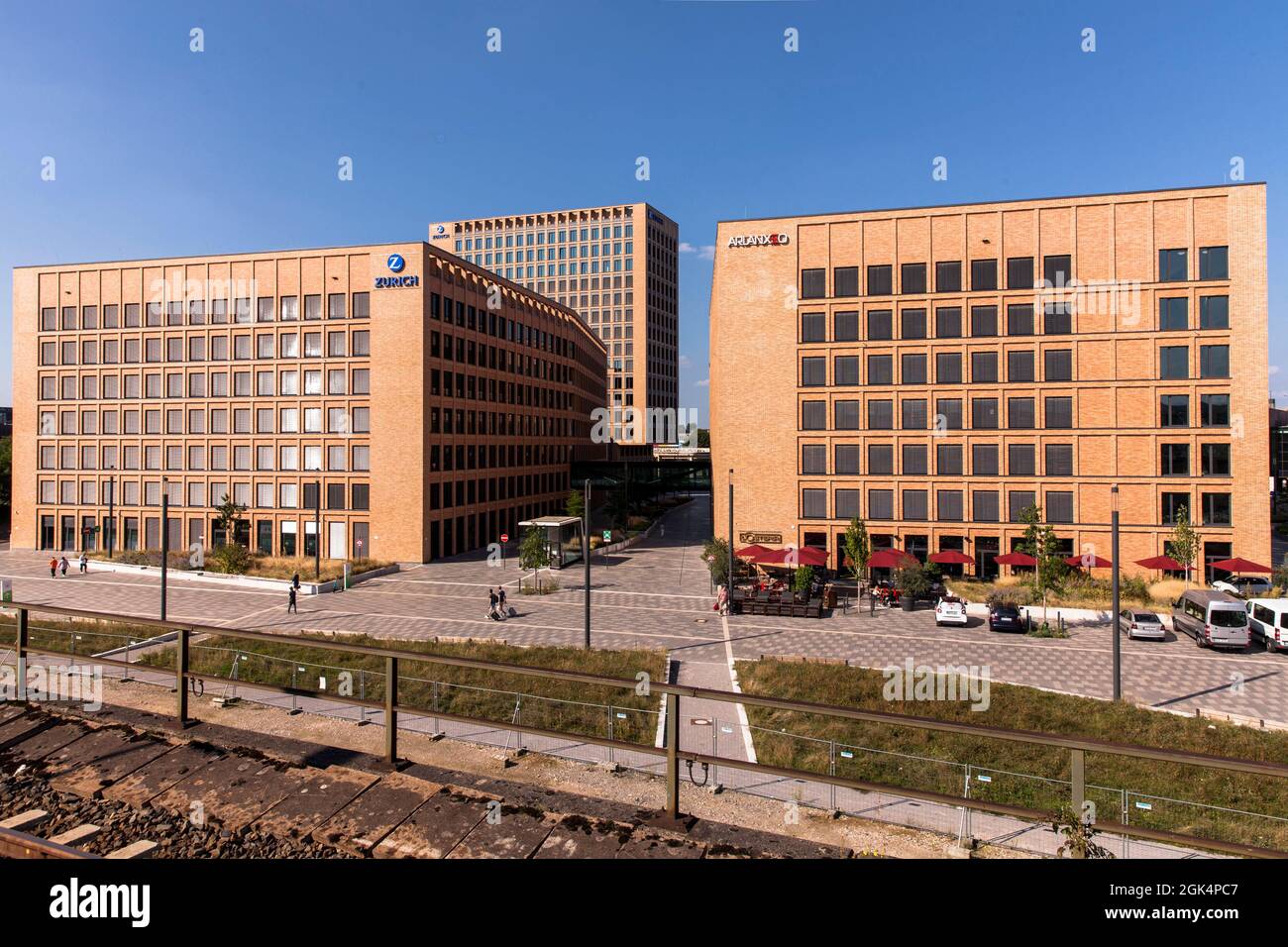 the building of the Zurich Insurance Company in the MesseCity in the ...