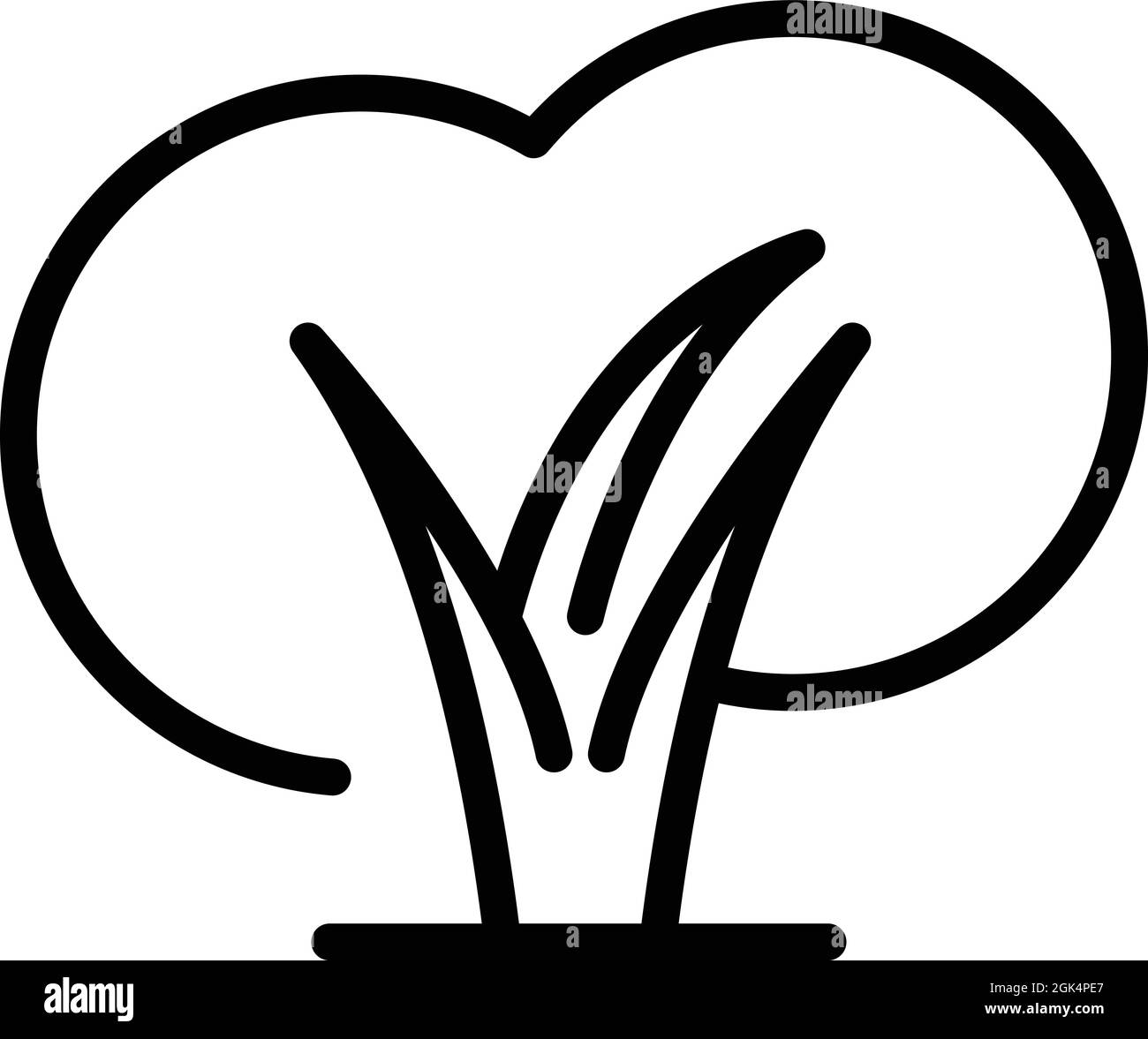 Garden hedge autumn Stock Vector Images - Alamy