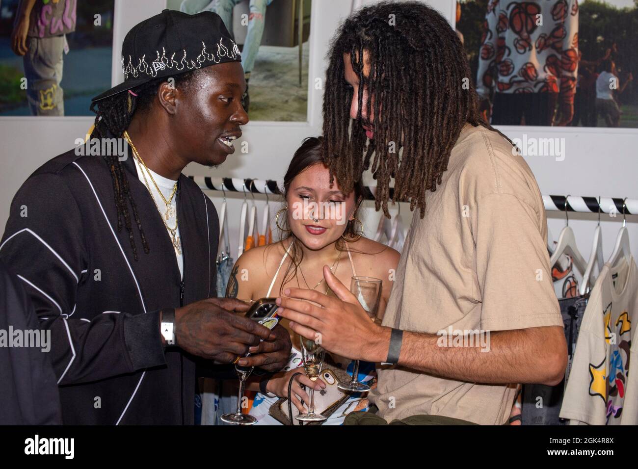 New York, NY, USA. 7th Sep, 2021. Australian denim and streetwear label ...