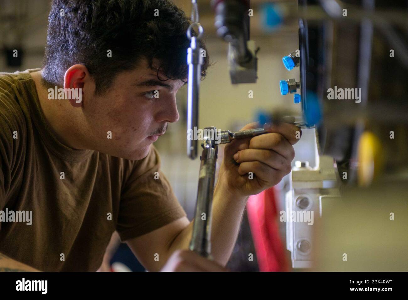 210801-N-CW176-1053 ARABIAN SEA (August 1, 2021) – Aviation Machinist’s ...