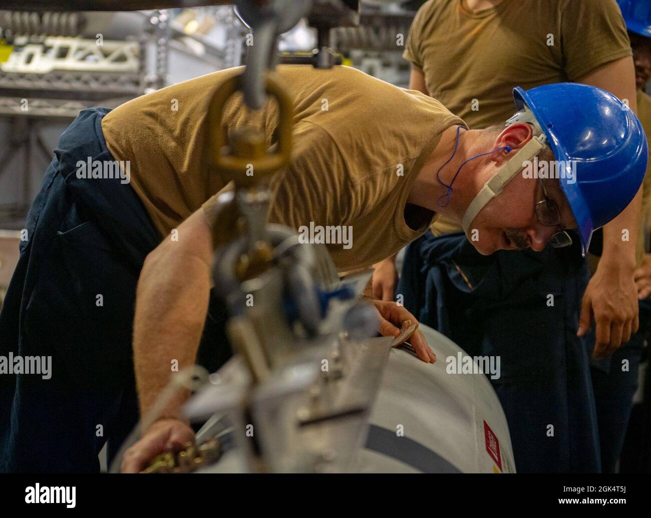 SAN BERNARDINO STRAIT (AUG. 02, 2021) Mineman 1st Class Frederick ...