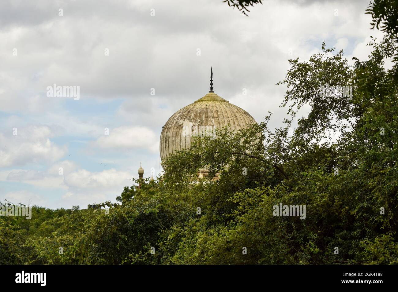 Antique Islamic Architectural Art Pointed Arches Seven Tombs Dome and ...