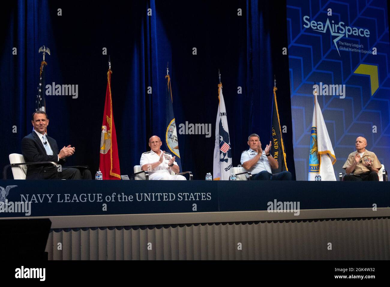 NATIONAL HARBOR, Md. (August 2, 2021) Adm. John Richardson, U.S. Navy ...