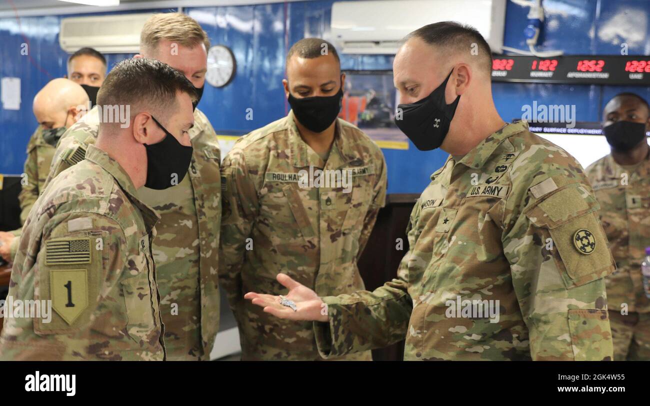 Army Reserve Brig. Gen. Justin M. Swanson, the deputy commanding ...