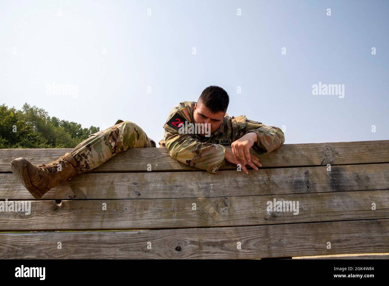 Cpl. Garett, Aston, a Soldier assigned to the Theater Airfield ...