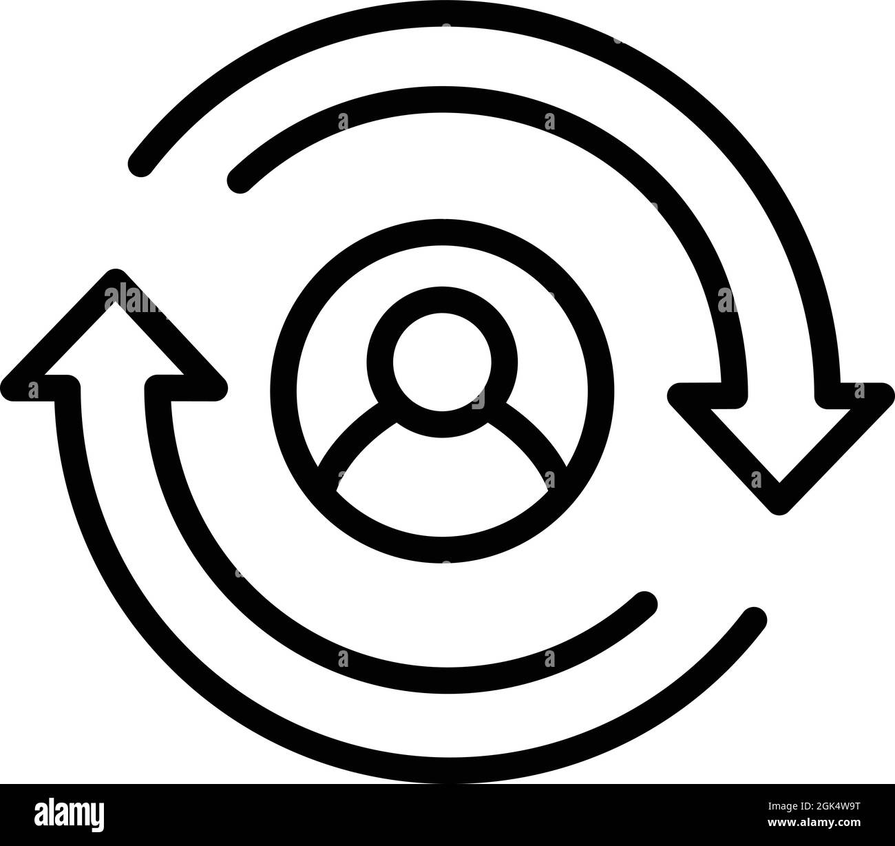 Customer Retention Icon