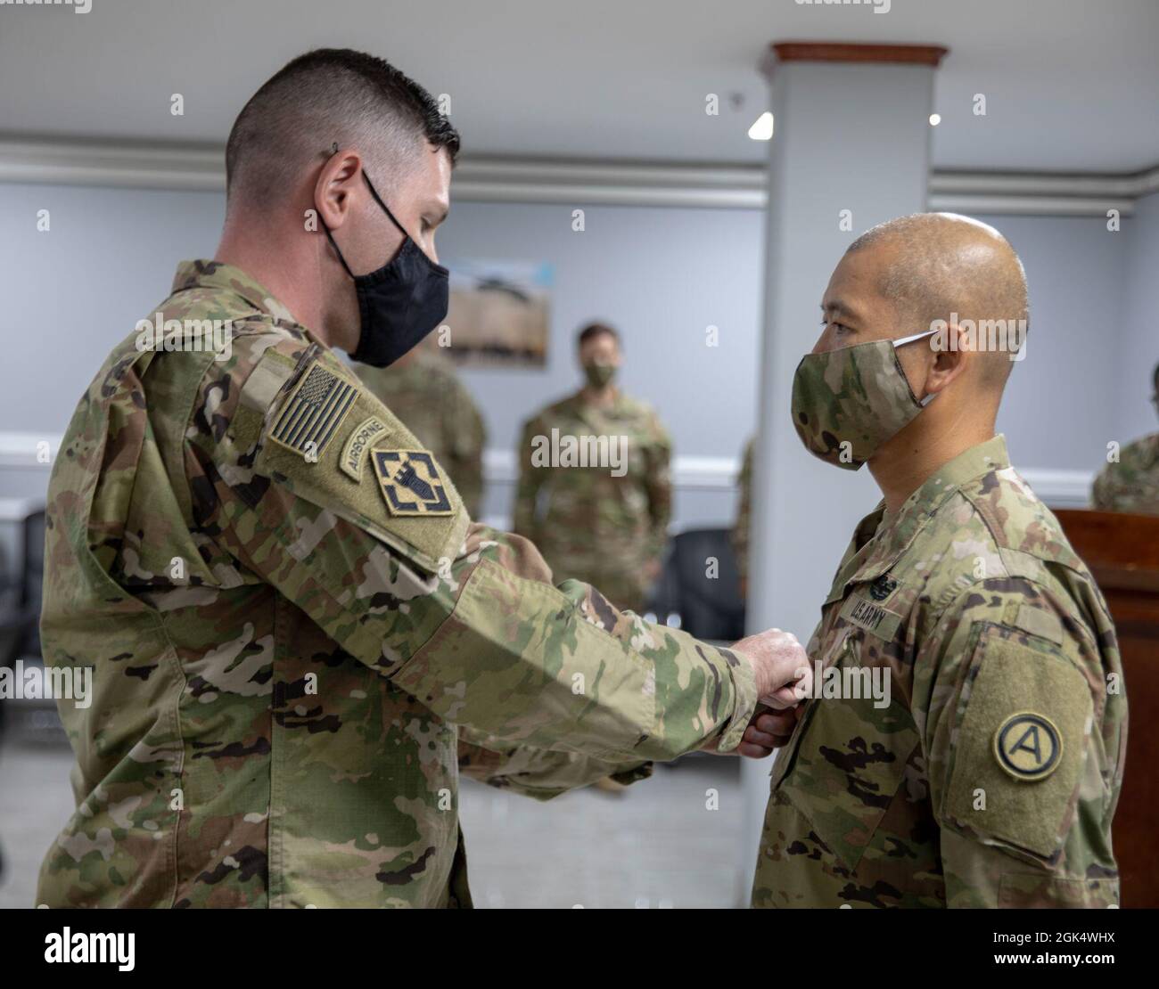 Maj. Alex Duffy, outgoing deputy director, Directorate of Public Works ...