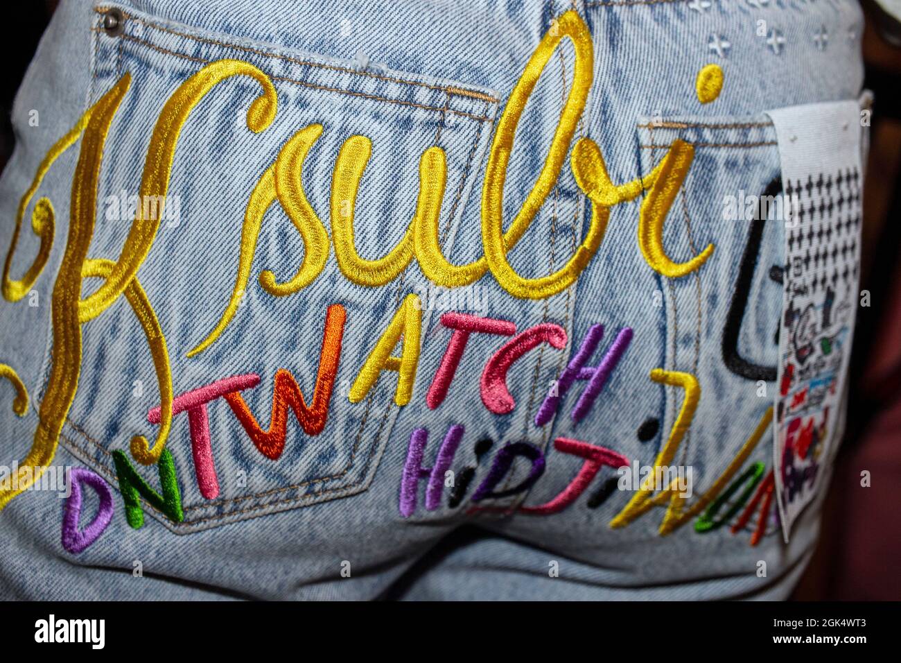 New York, NY, USA. 7th Sep, 2021. Australian denim and streetwear label ...