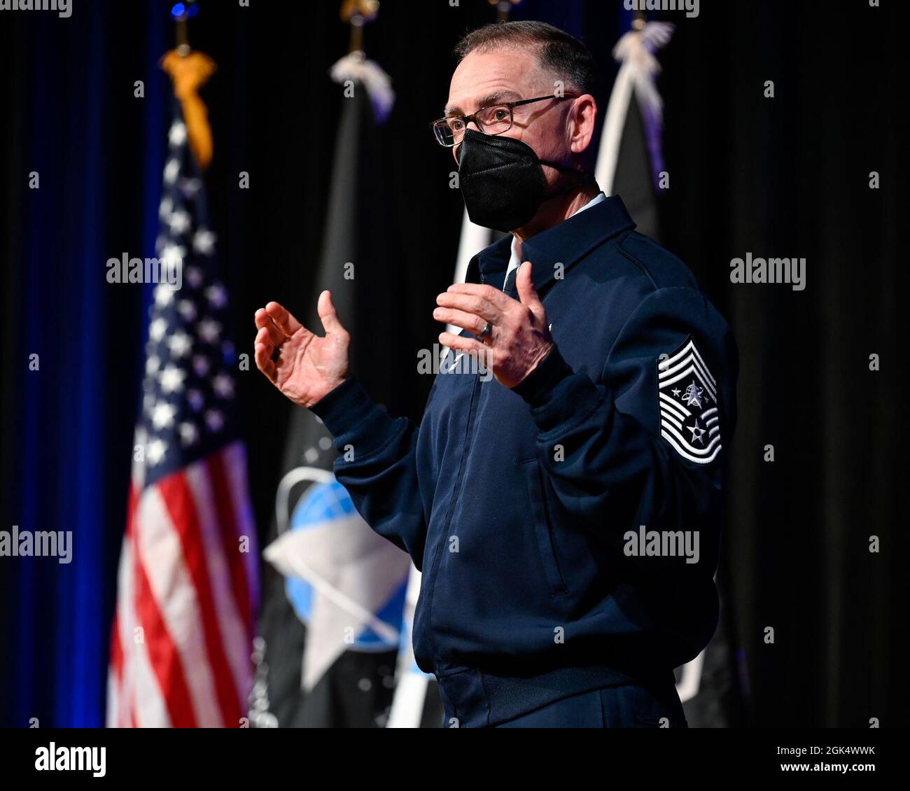 Chief Master Sgt. of the Space Force Roger A. Towberman answers ...