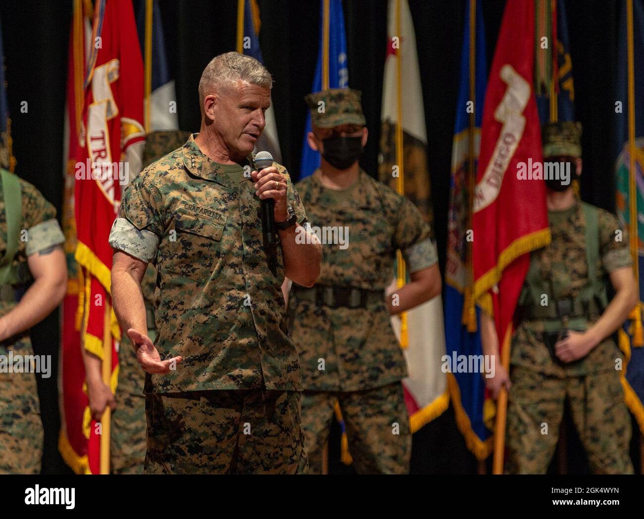 U.S. Marine Corps Lt. Gen. Lewis A. Craparotta, former commanding general of Training and ...