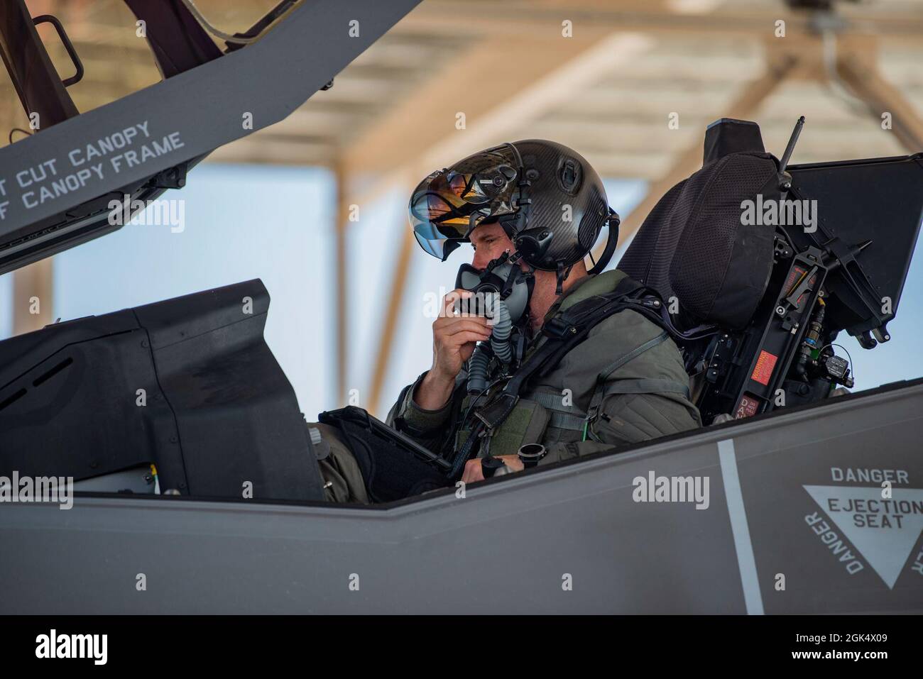 U.S. Air Force Col. Scott Mills, F-35 Lightning II pilot assigned to ...