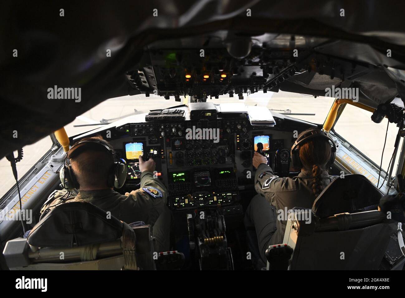 U.S. Air Force Maj. Grant Starkweather, 351st Air Refueling Squadron ...