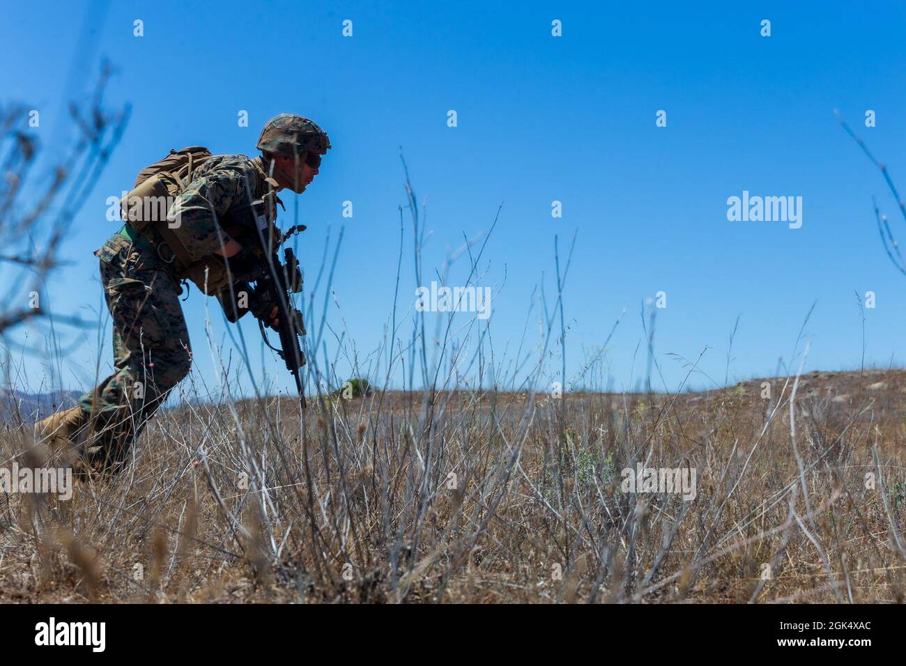 U.S. Marine Cpl. Brain Kirchner, an automatic rifleman with 2nd ...
