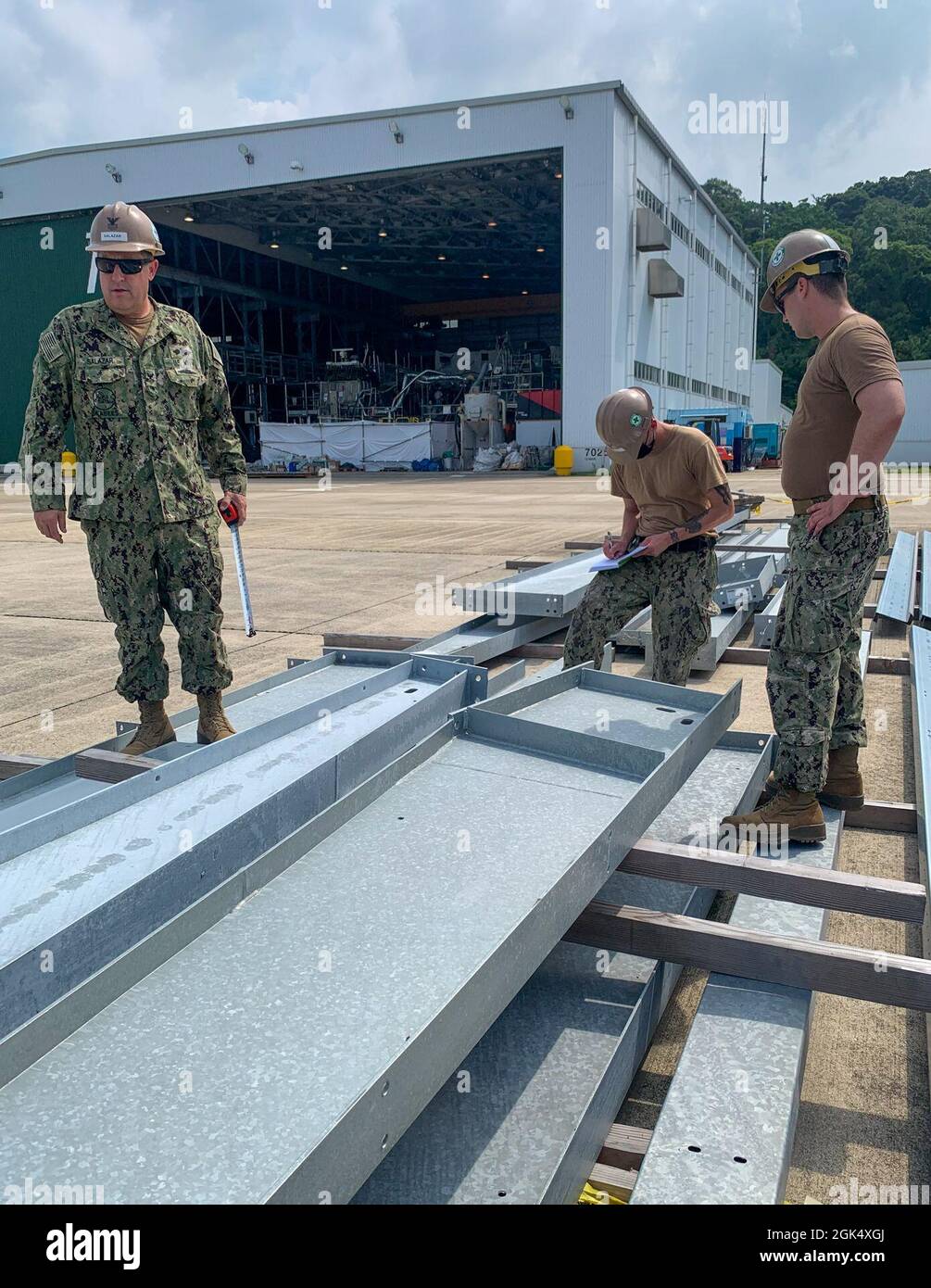 210803-N-QA141-1007 SASEBO, Japan (August 3, 2021) Steelworker 1st ...