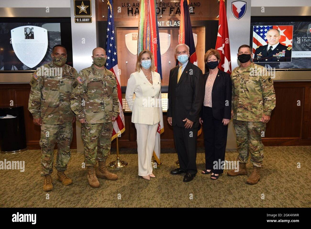 Secretary of the Army Christine Wormuth visits Army Materiel Command ...