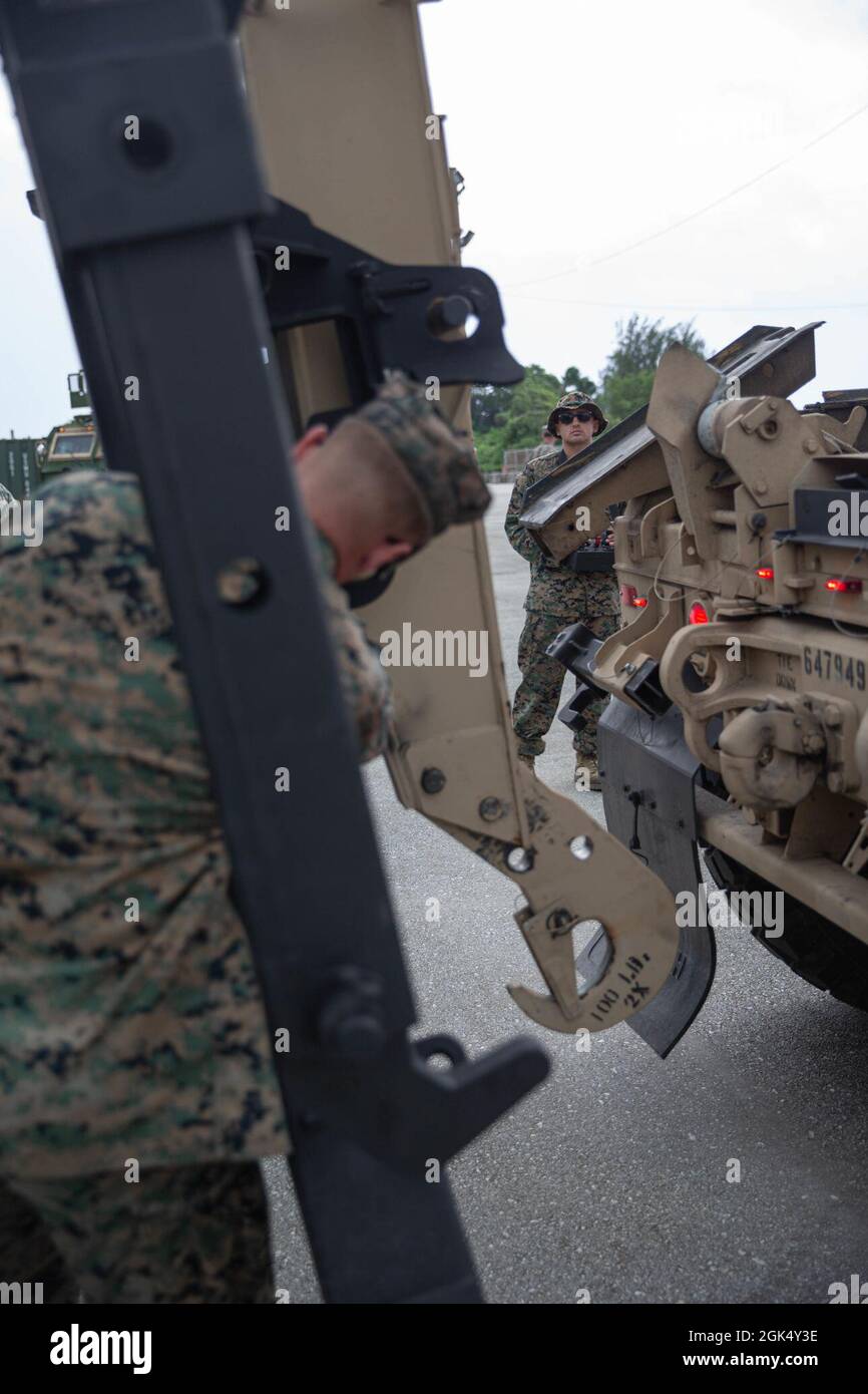 U.S. Marine Corps Lance Cpl. David Gomez III, a Motor Vehicle Operator ...