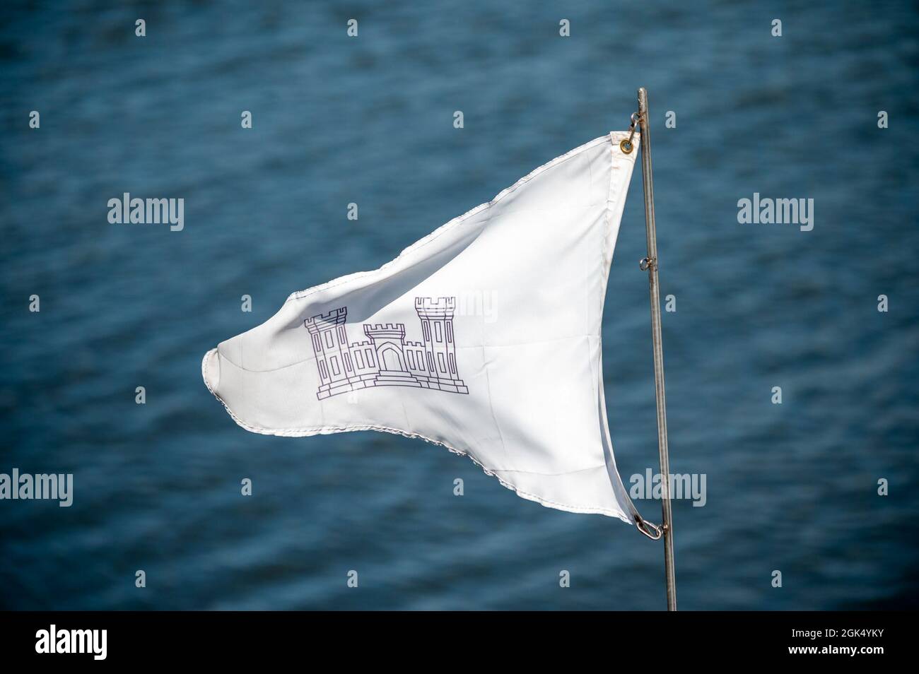 U s army corps of engineers flag hi-res stock photography and images ...