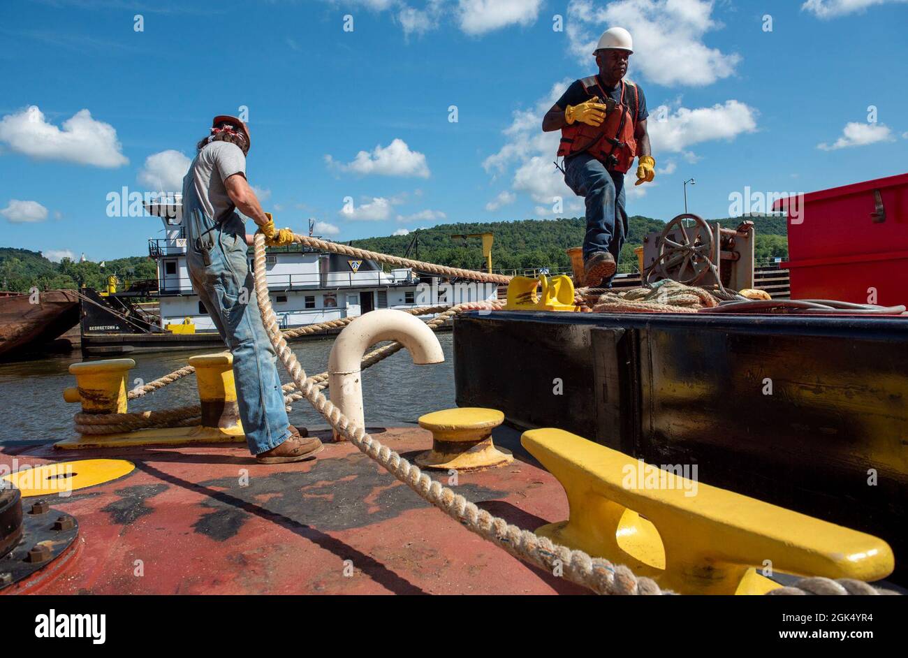 Crew members and maintenance operators for the Medium Capacity Fleet ...